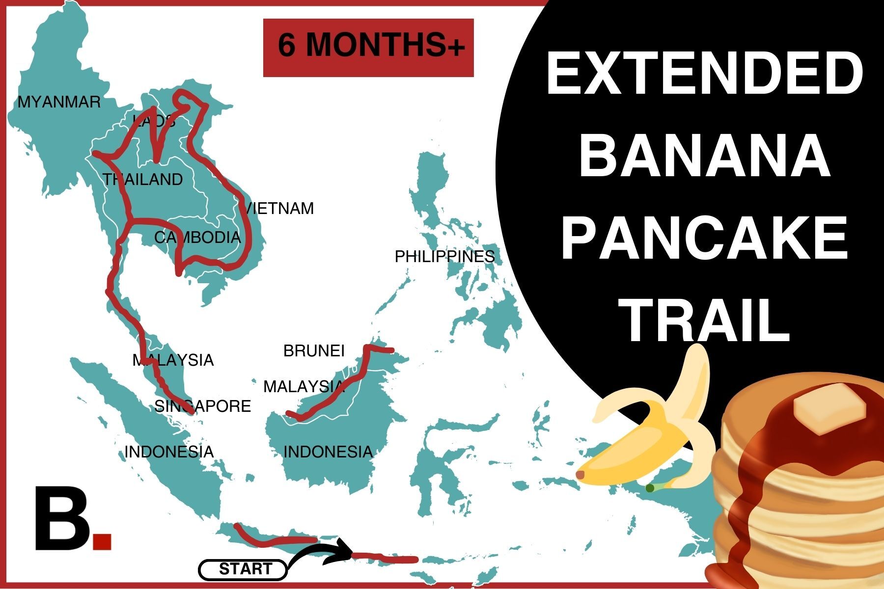 The Best Southeast Asia Backpacking Route: "The Golden Circle"