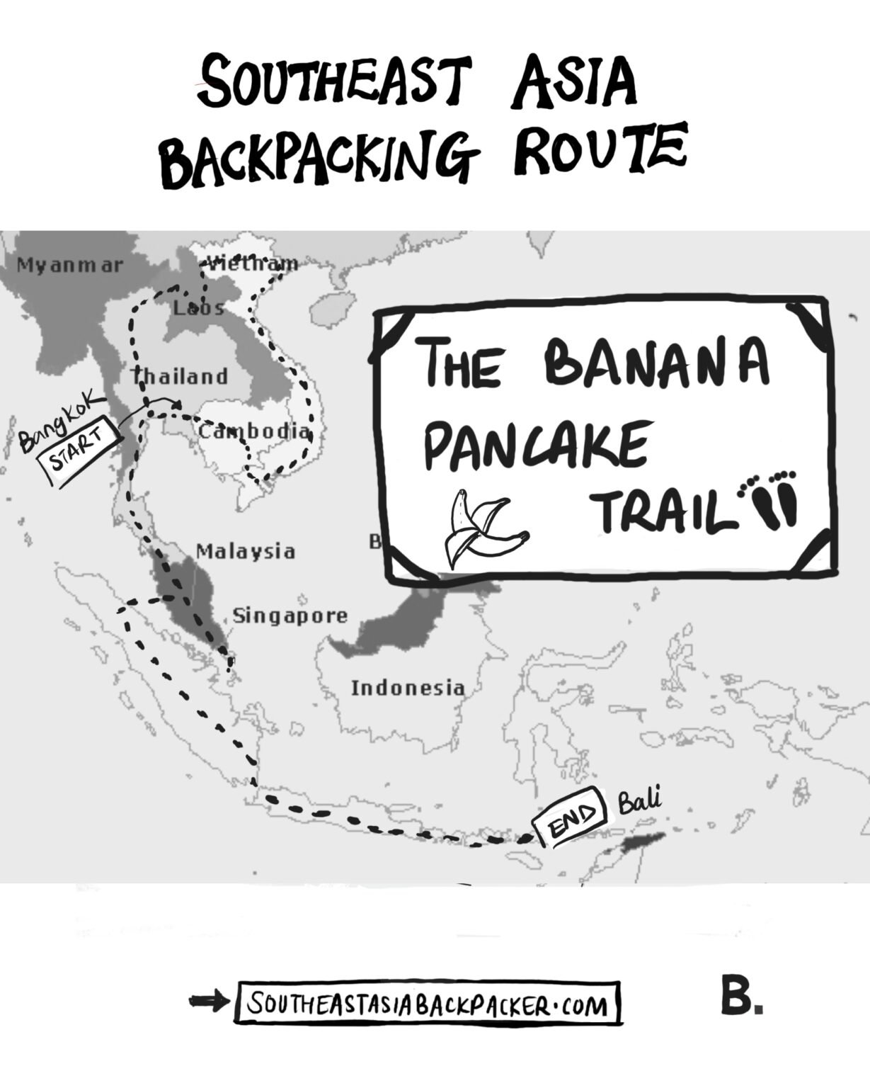 The Best Southeast Asia Backpacking Route: "The Golden Circle"