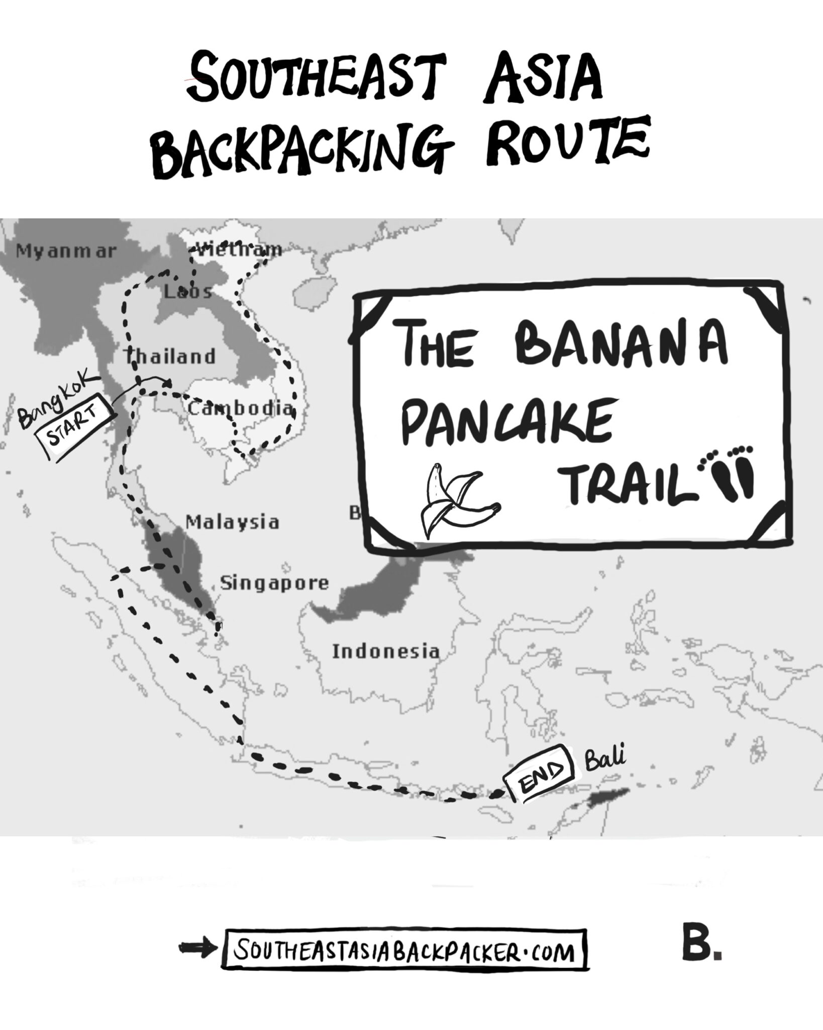 The Best Southeast Asia Backpacking Route: "The Golden Circle"