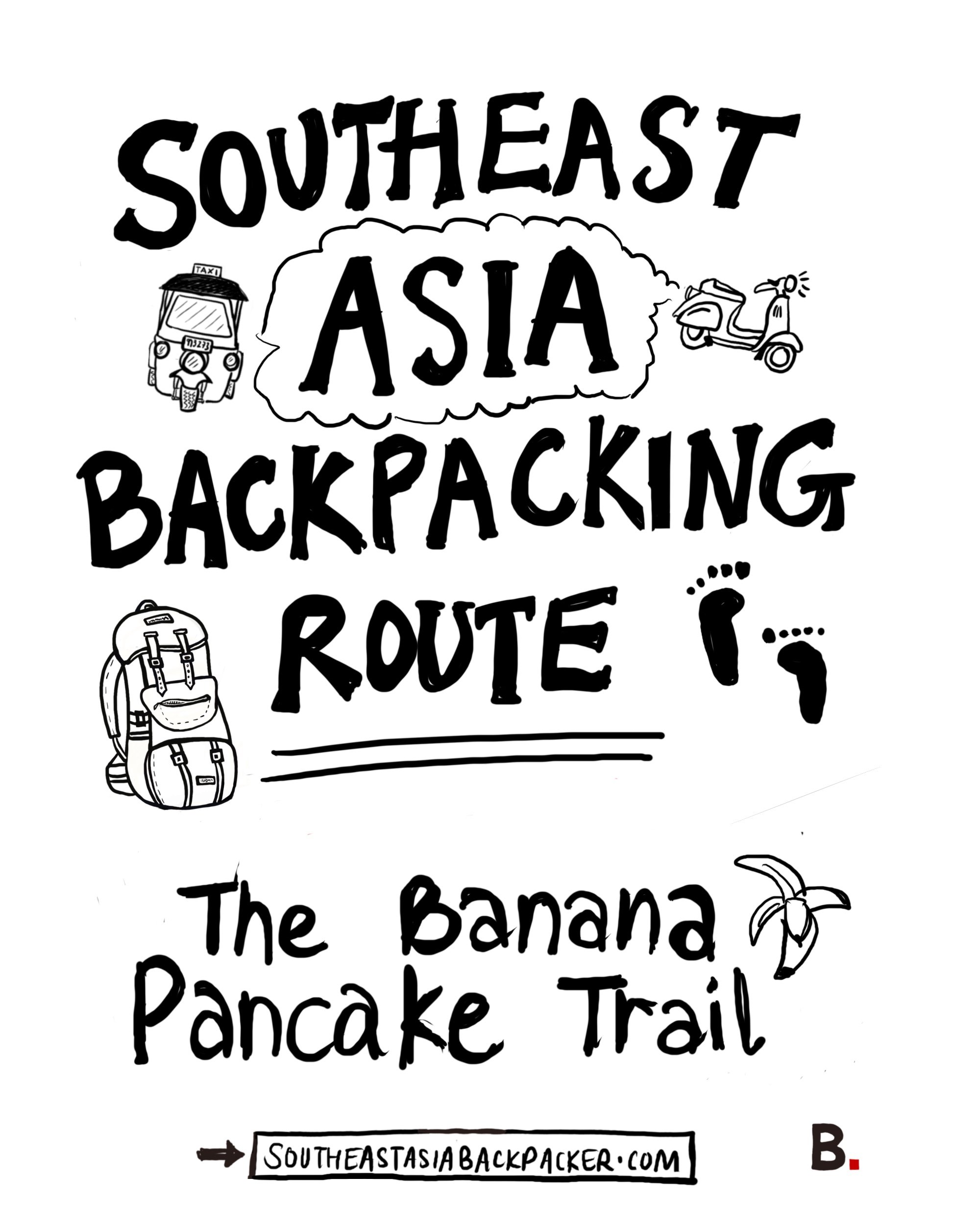 The Best Southeast Asia Backpacking Route: "The Golden Circle"